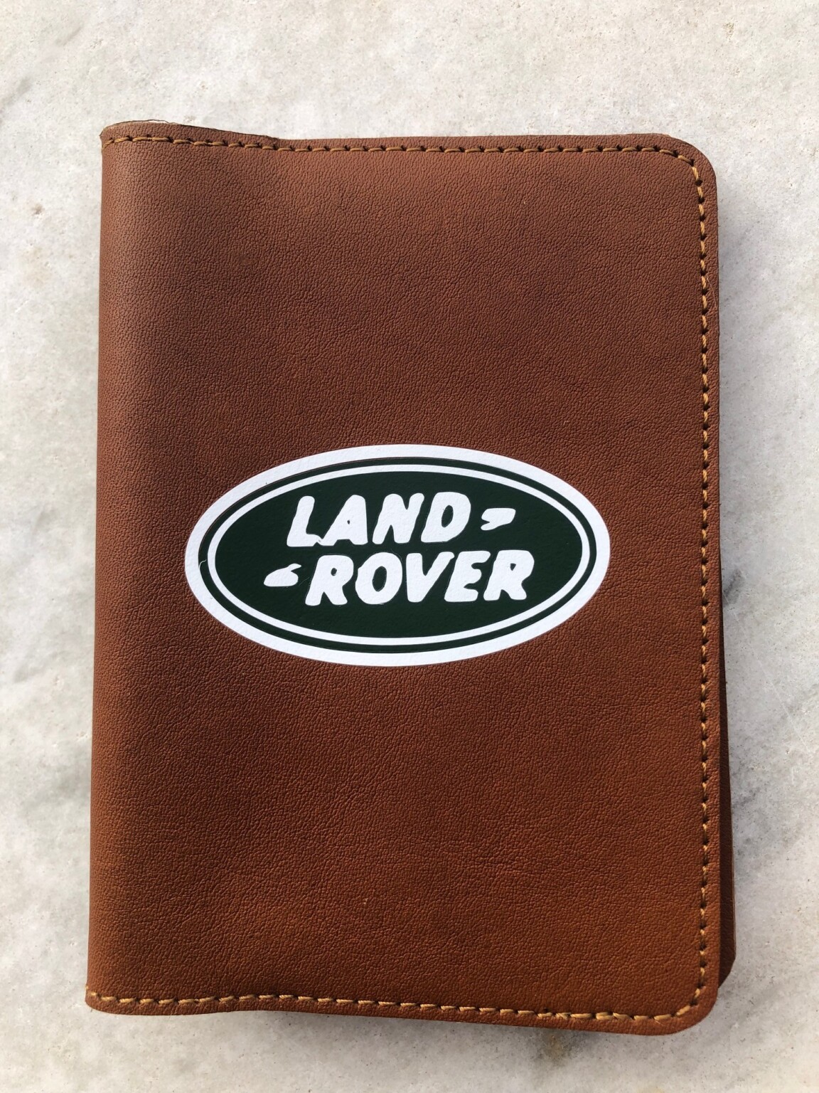 Land Rover Leather Log Book Cover » Banners and Badges