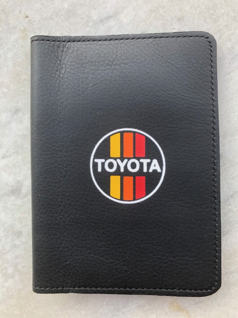 Toyota Leather Log Book Cover » Banners and Badges
