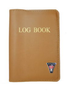 Rover Leather Log Book Cover