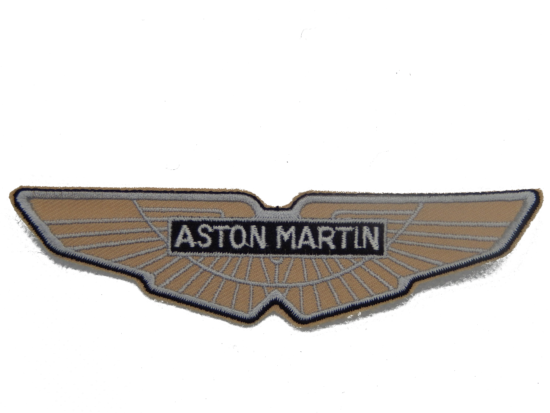 Aston Martin Embroidered Cloth Badge » Banners and Badges