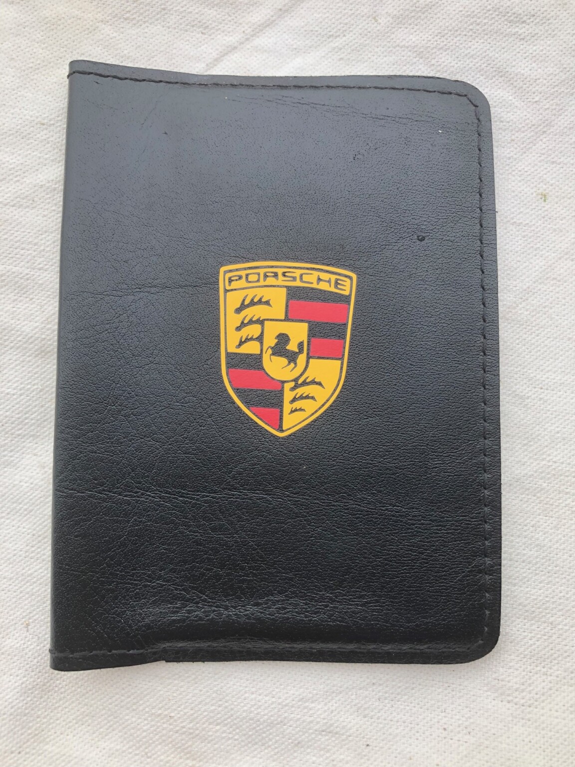 Porsche Log Book Cover » Banners and Badges